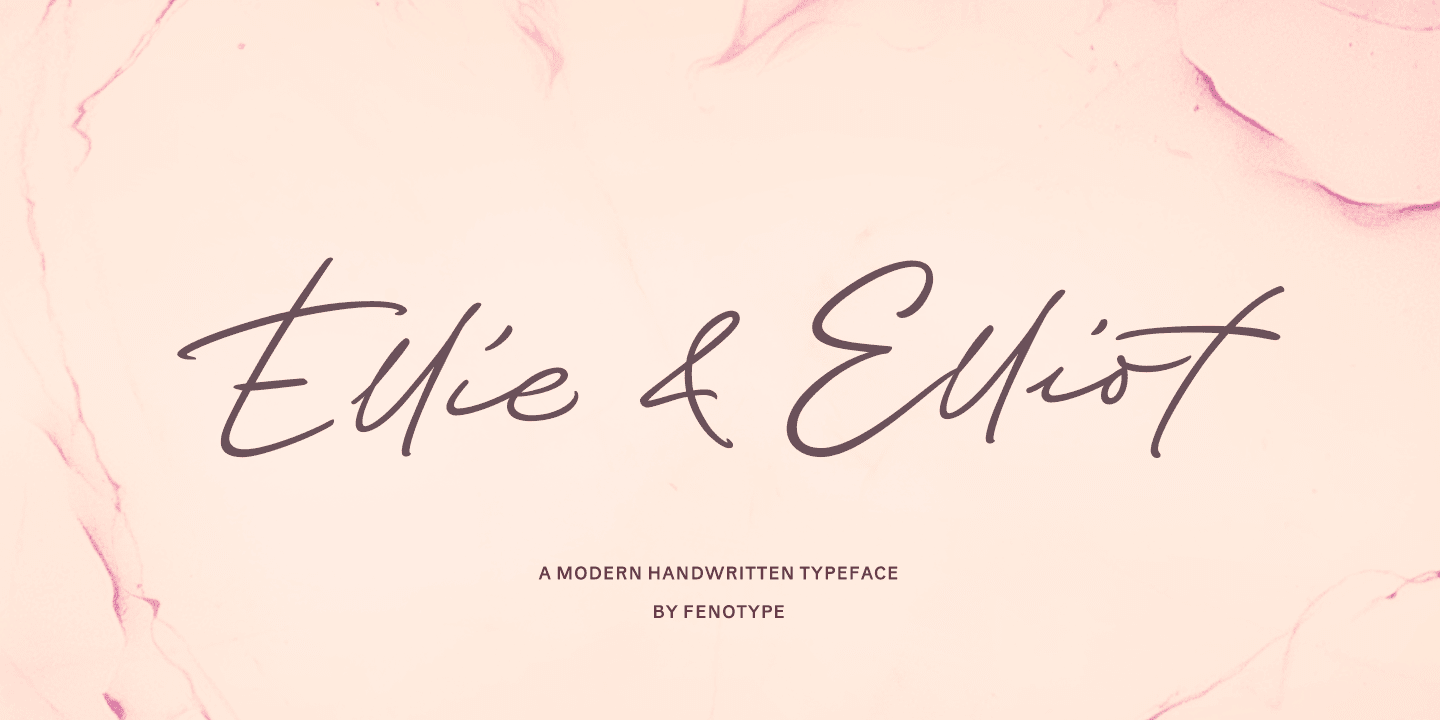 Ellie Script Font
