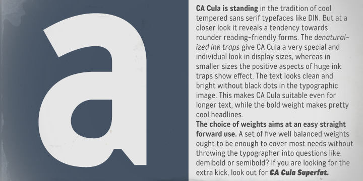 CA Cula Font
