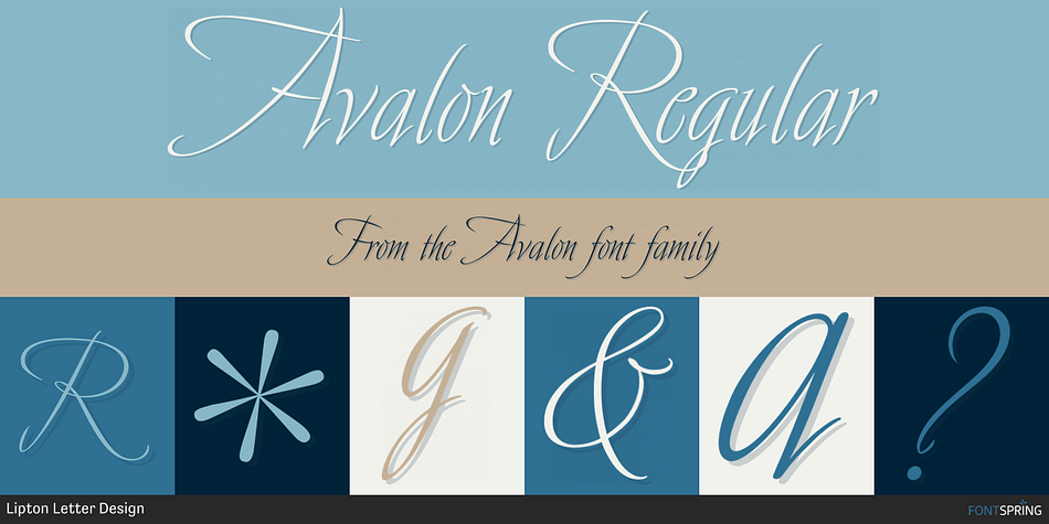 Avalon Regular Font