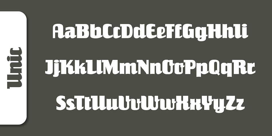 Unic Pro Font