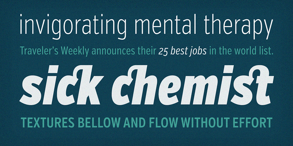 Verb Compressed Font