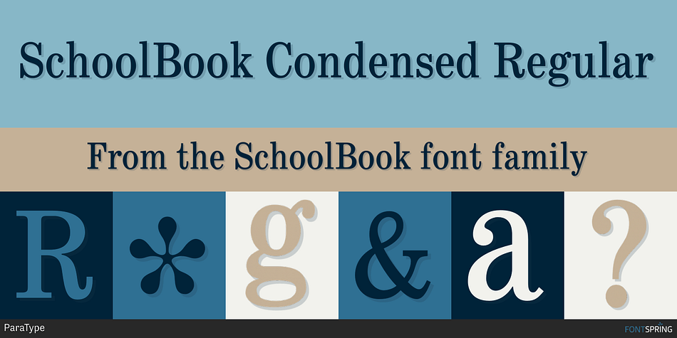 SchoolBook Font