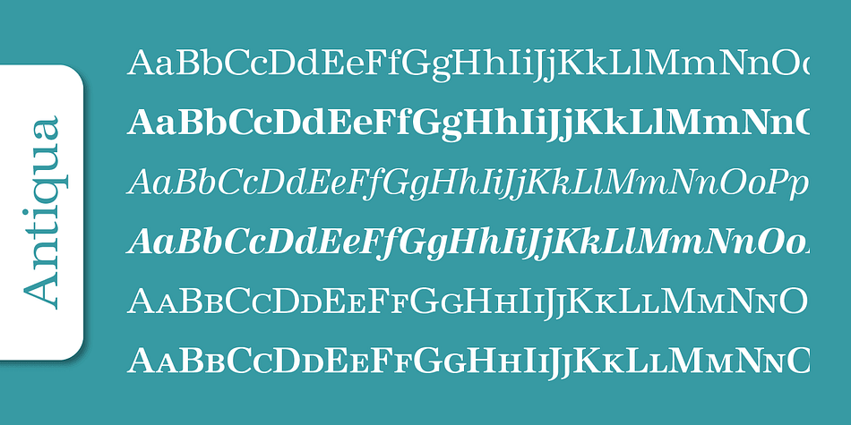 Antiqua Pro Font