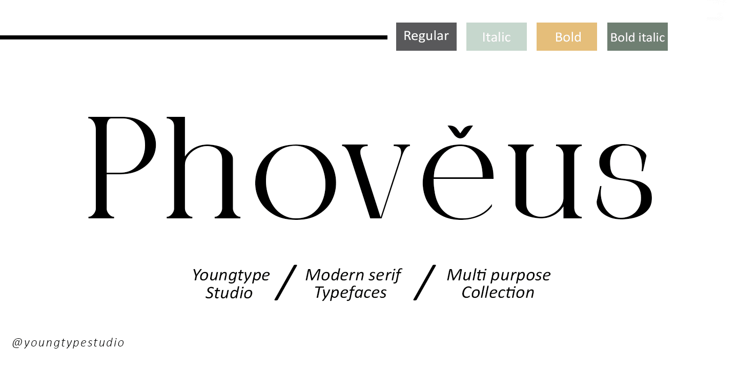 Phoveus Font