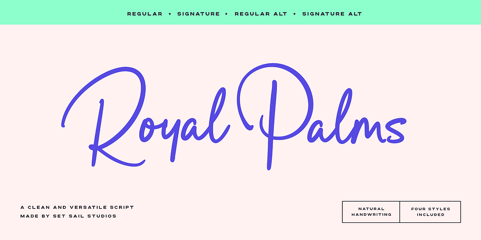 Royal Palms Font