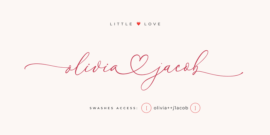Little Love Font
