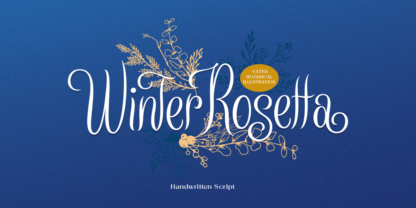 Winter Rosetta Font