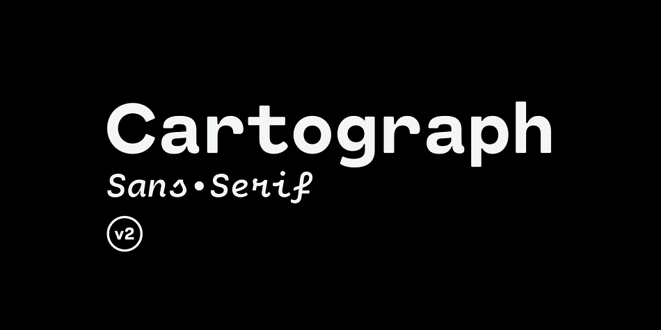 Cartograph CF Font