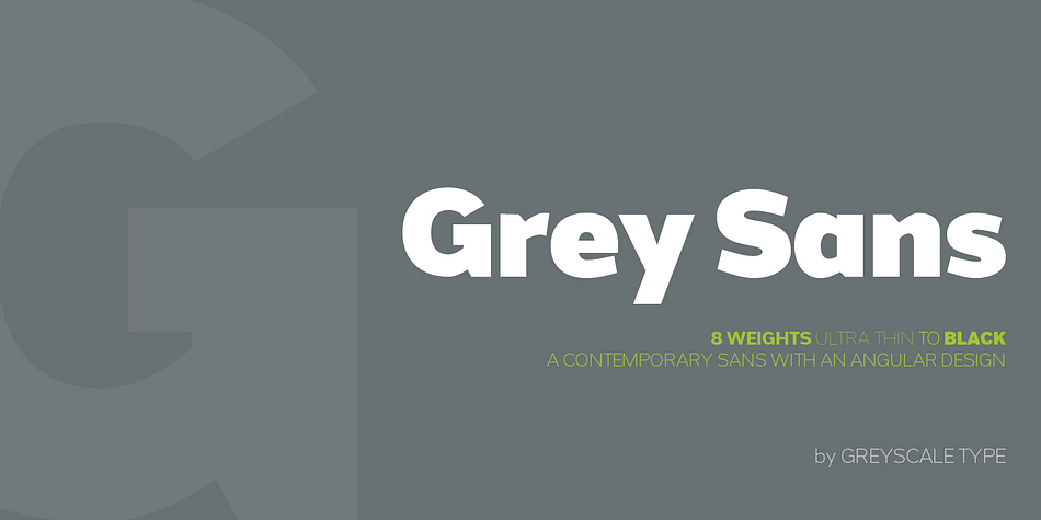 Grey Sans Font