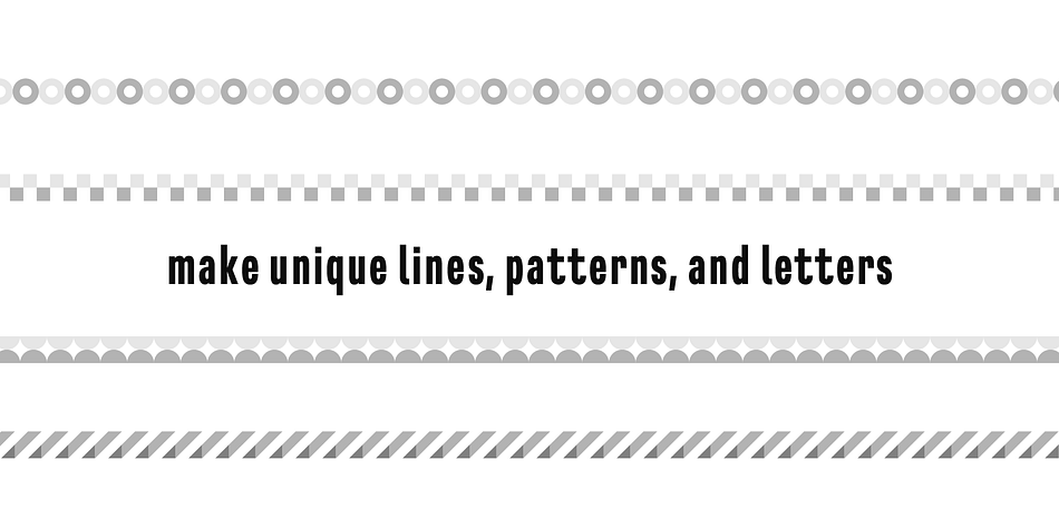 FormPattern Color Three Font