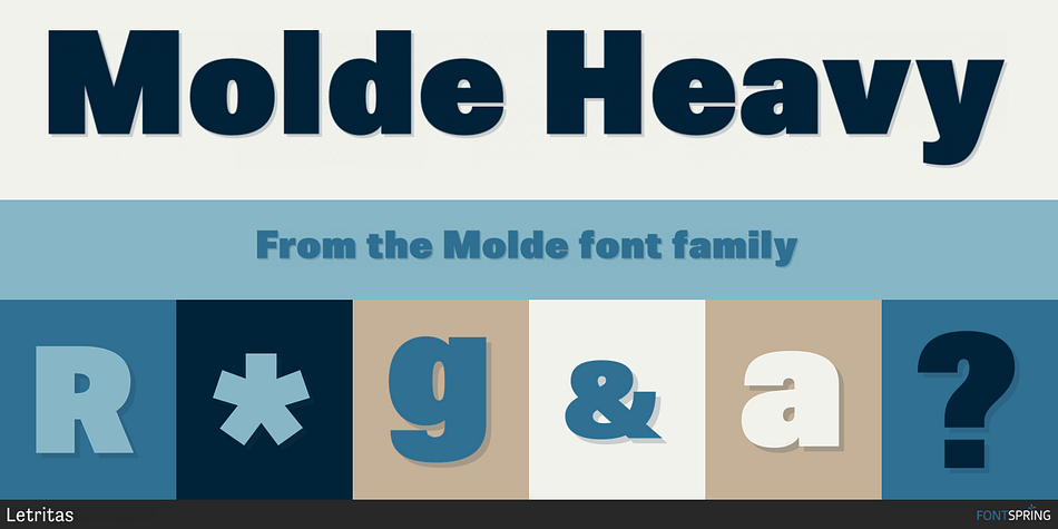 Molde Heavy Font