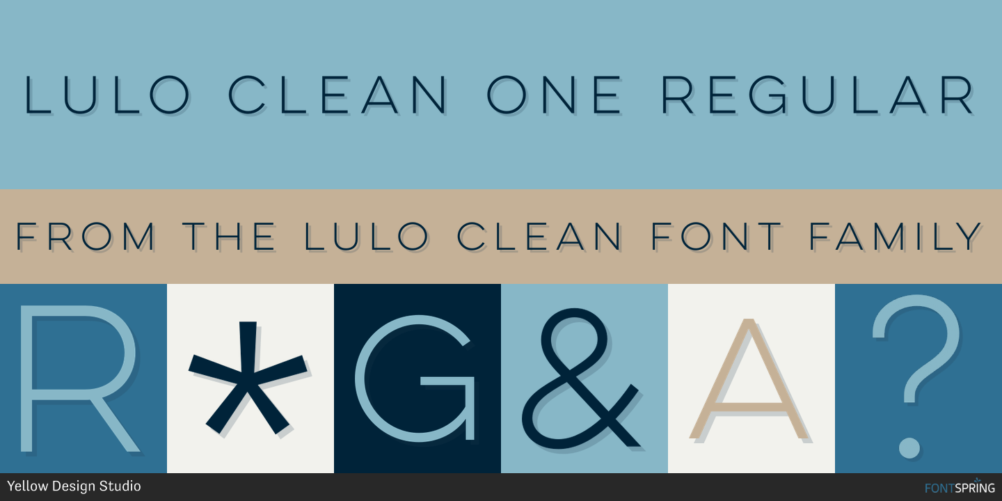 Fonts similar to Lulo Clean