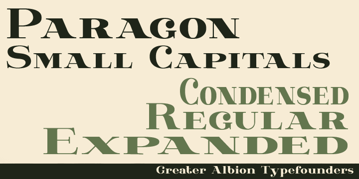 Paragon Font