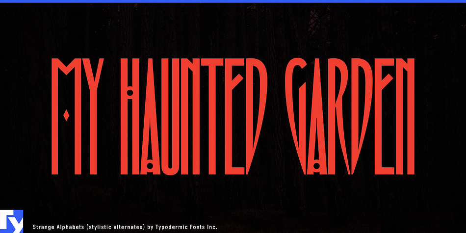 Strange Alphabets Font