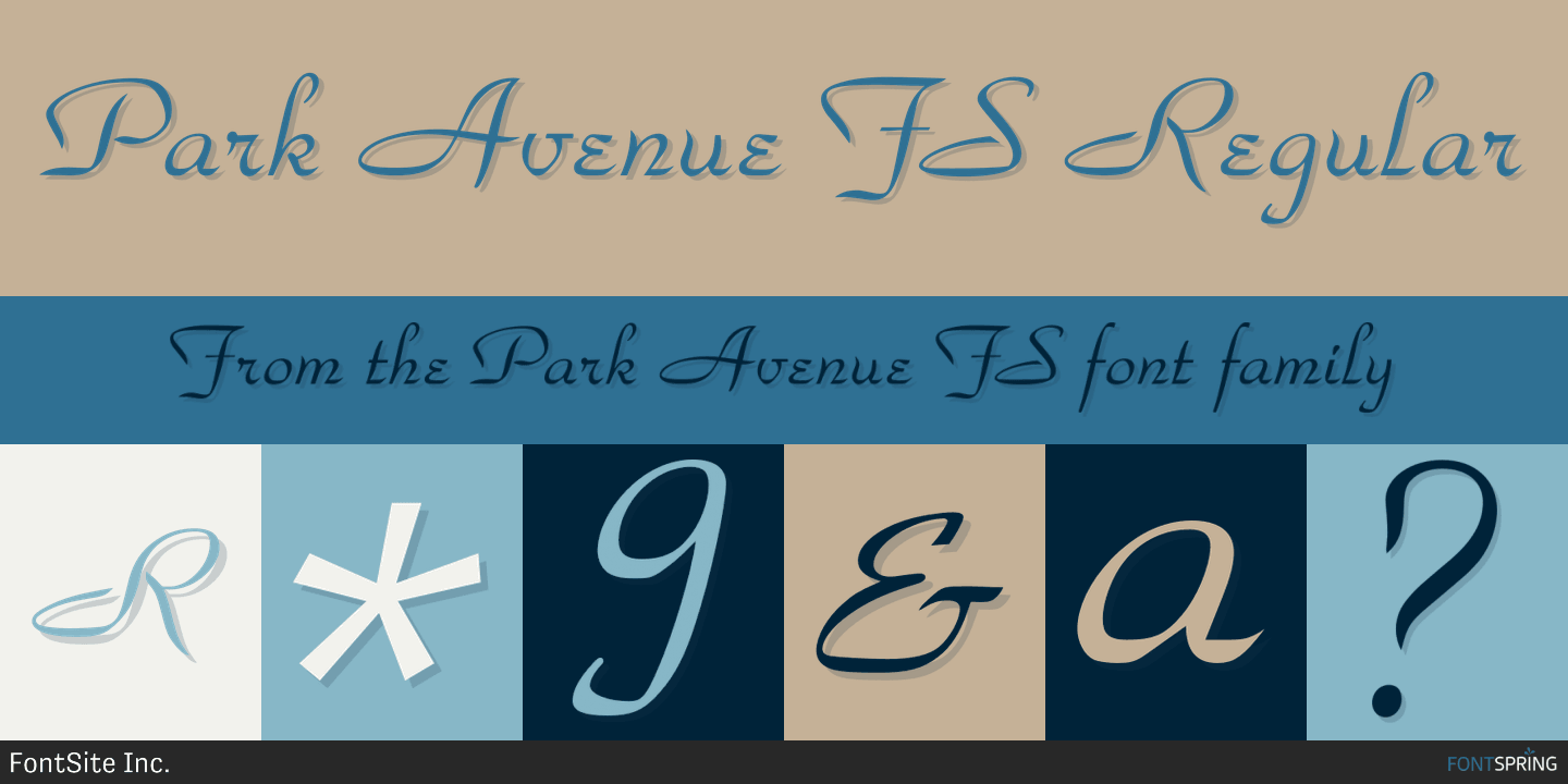 Park Avenue FS Font