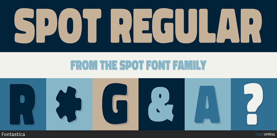 SPOT Regular Font