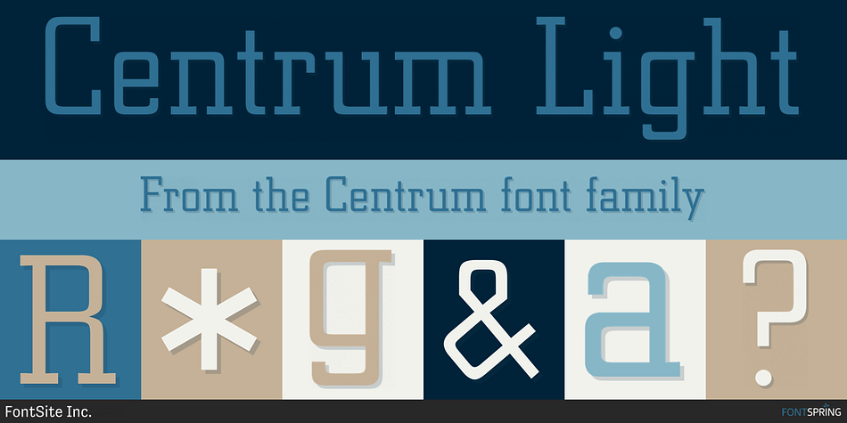 Centrum Font