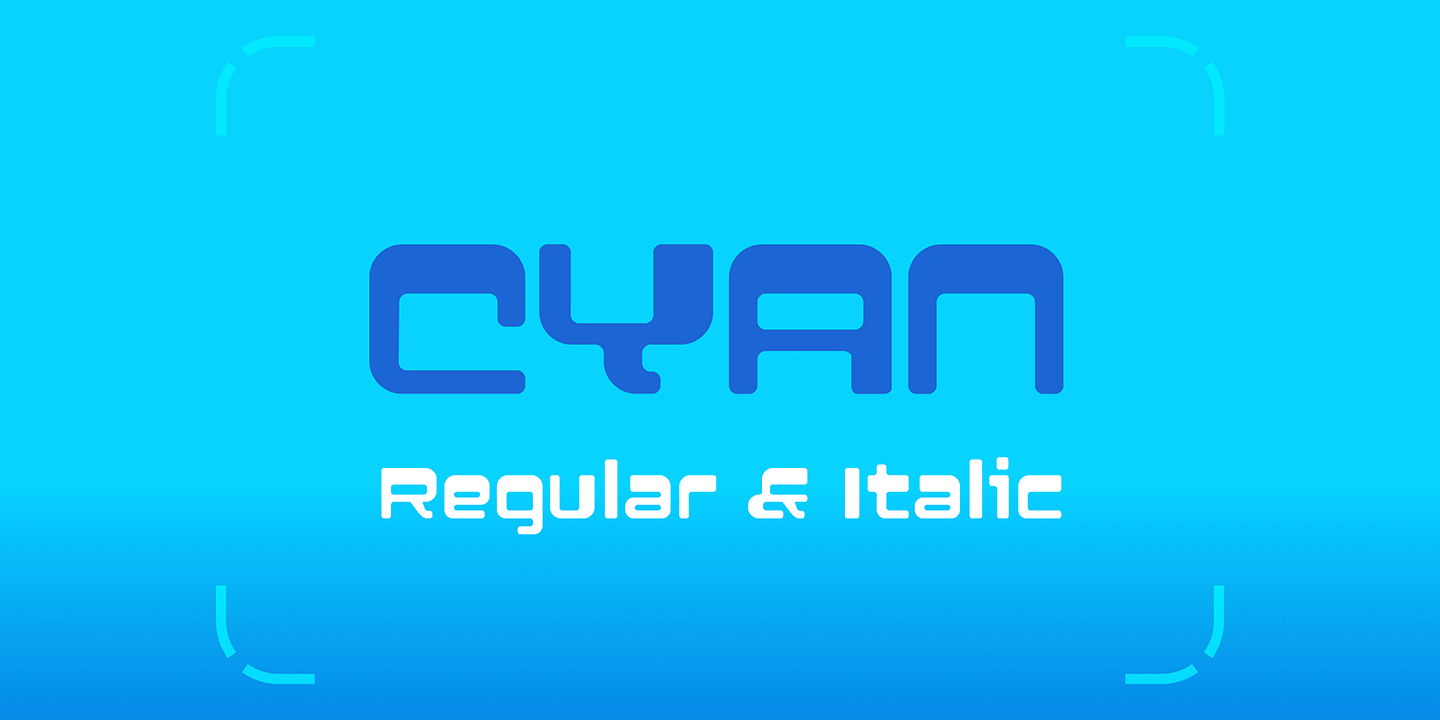 SB Cyan Font