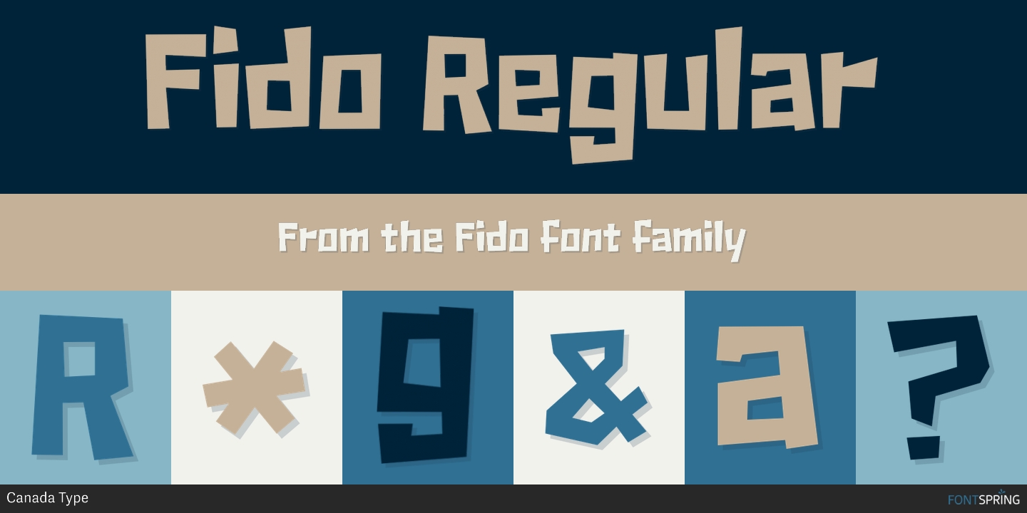 Fonts similar to Fido