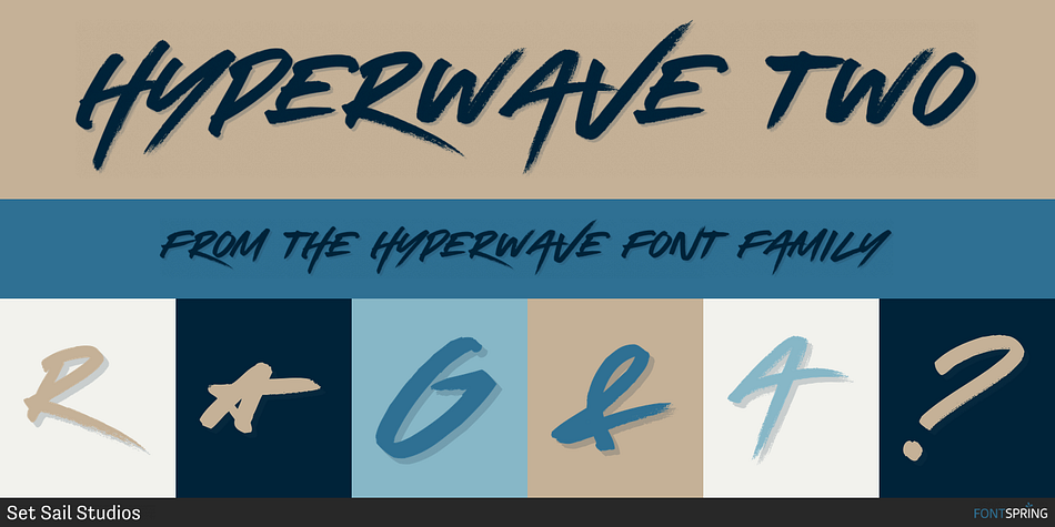 Hyperwave Two Font