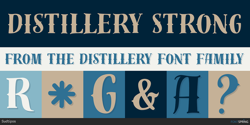 Distillery Strong Font