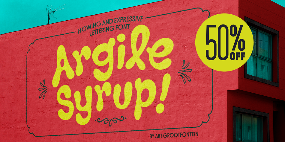 Argile Syrup Font