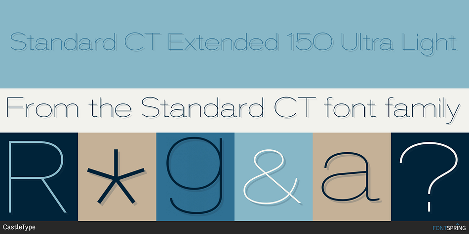 Standard CT - Extended Font