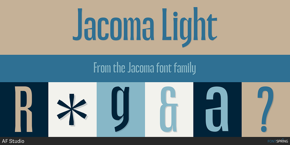 Jacoma Light Font
