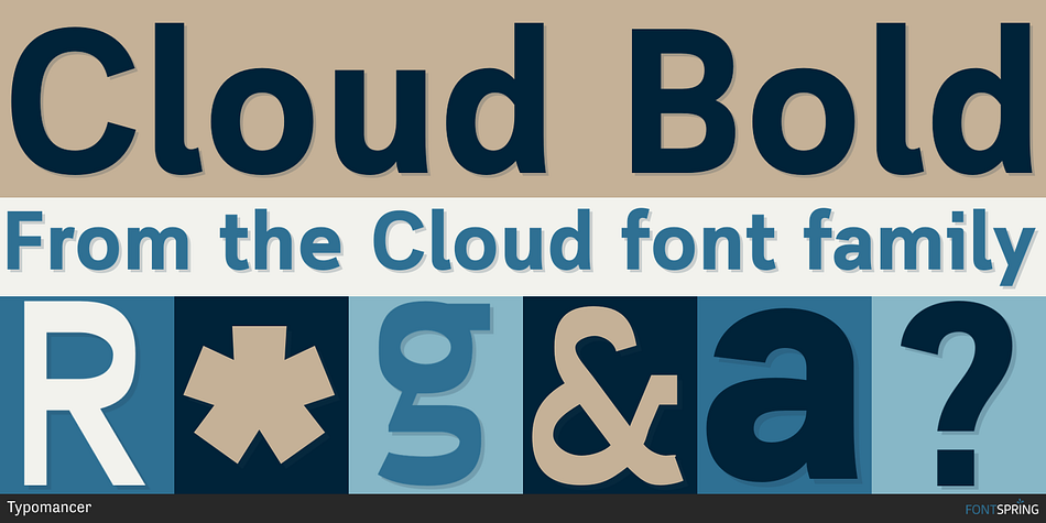 Cloud Bold Font