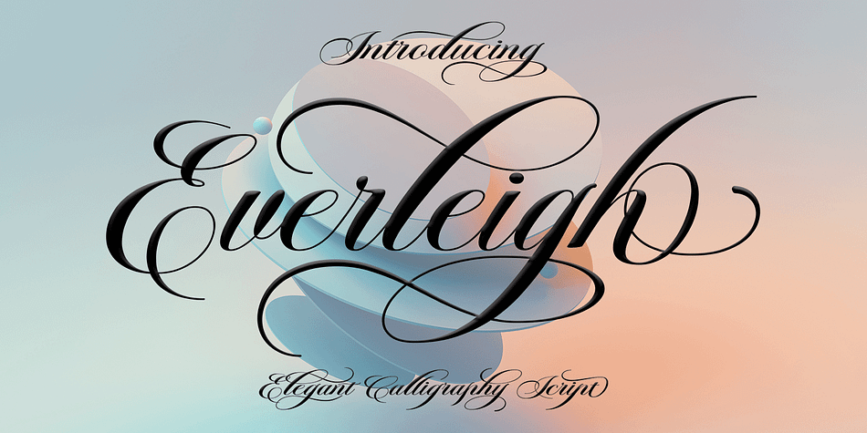 Everleigh Script Font