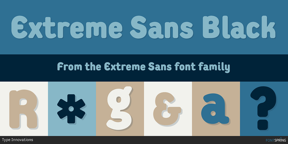 Extreme Sans Black Font
