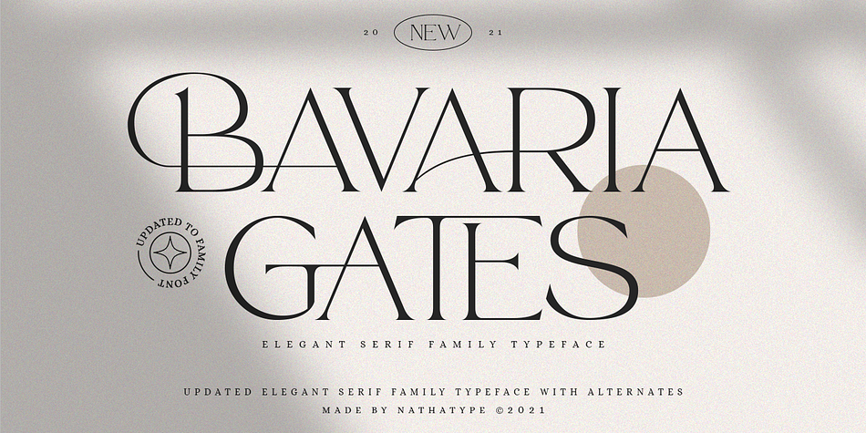 Bavaria Gates Font