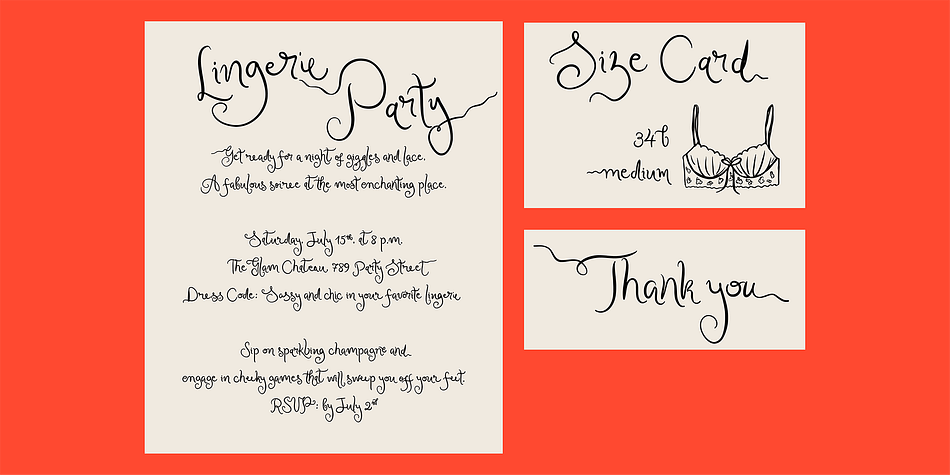 Letters from Madelyn Font