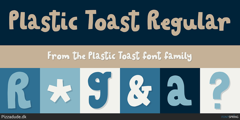 Plastic Toast Regular Font
