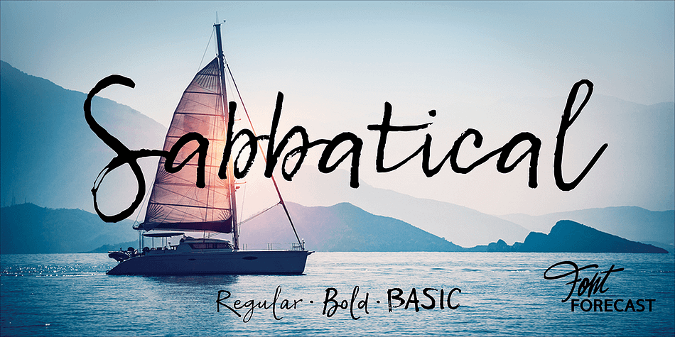 Sabbatical Font | Fontspring