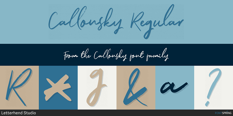 Callonsky Regular Font