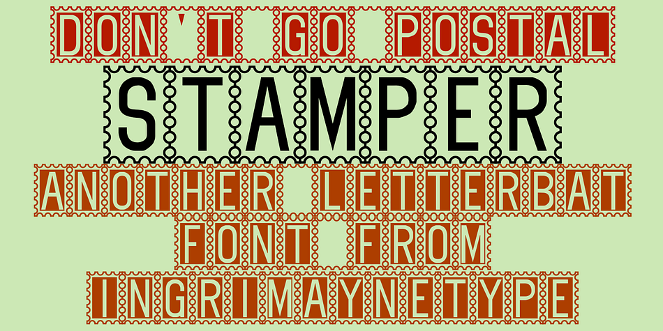 Stamper Font