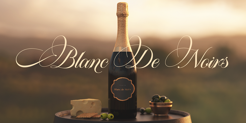 Platinum Script Font