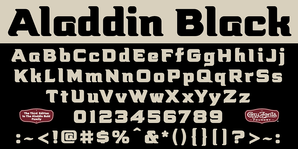 Aladdin Font