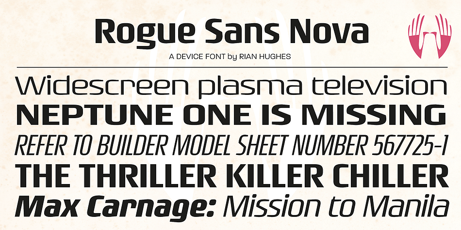 Rogue Sans Nova Font