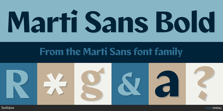 Marti Sans Bold Font