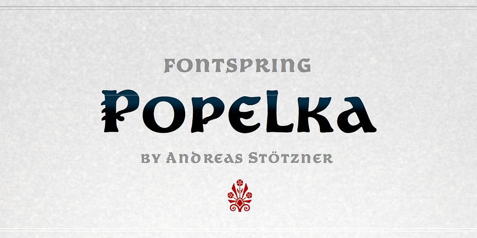 Popelka Font
