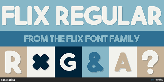 Fonts similar to FLIX