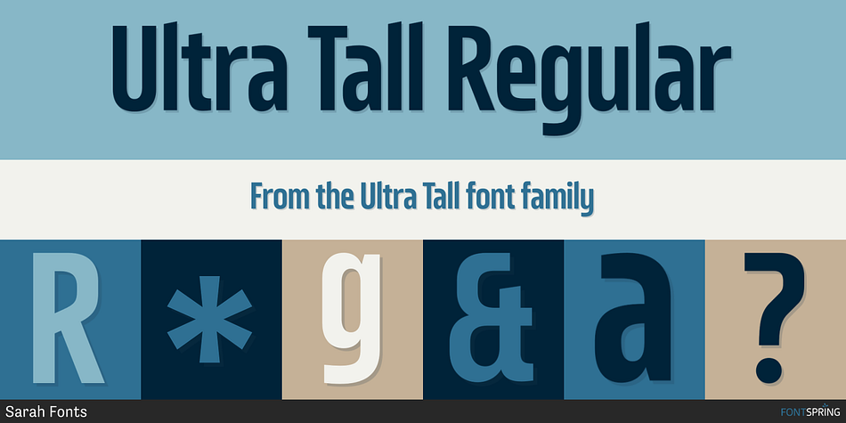 Ultra Tall Regular Font