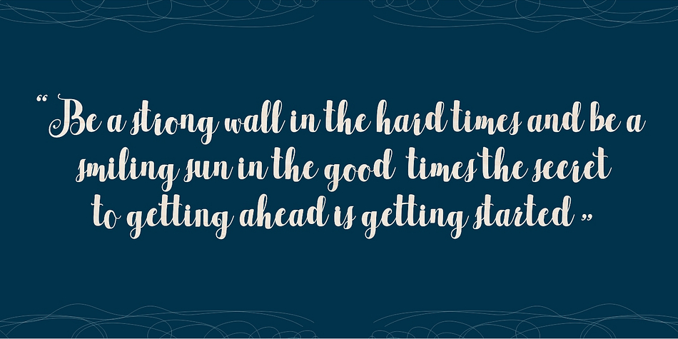 Cattleya Script Font