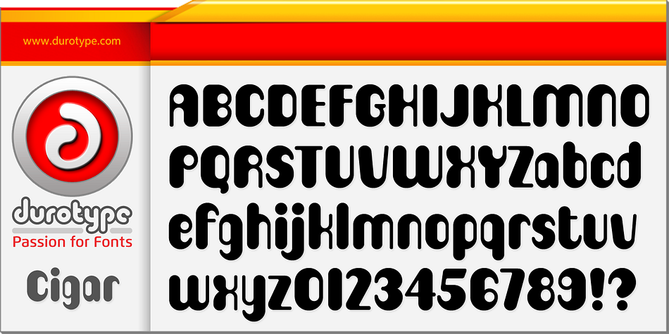 Cigar Font