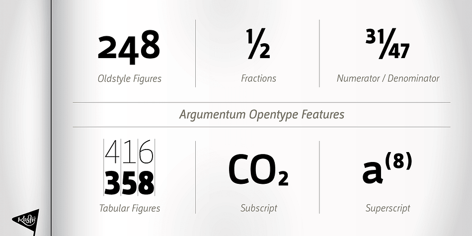 Argumentum Font