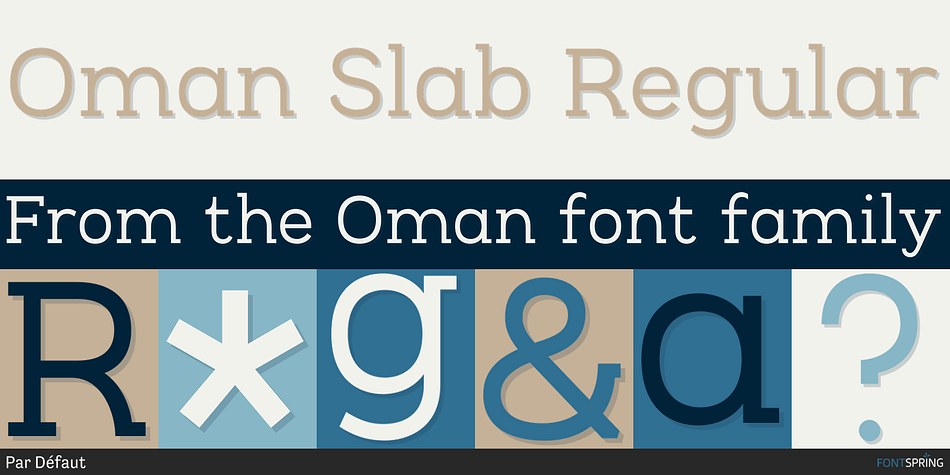 Oman Slab Regular Font