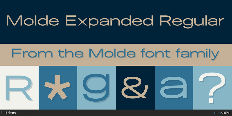 Molde Expanded Regular Font