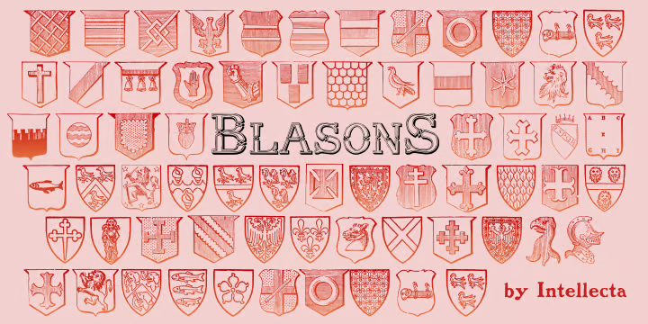 Blasons Font